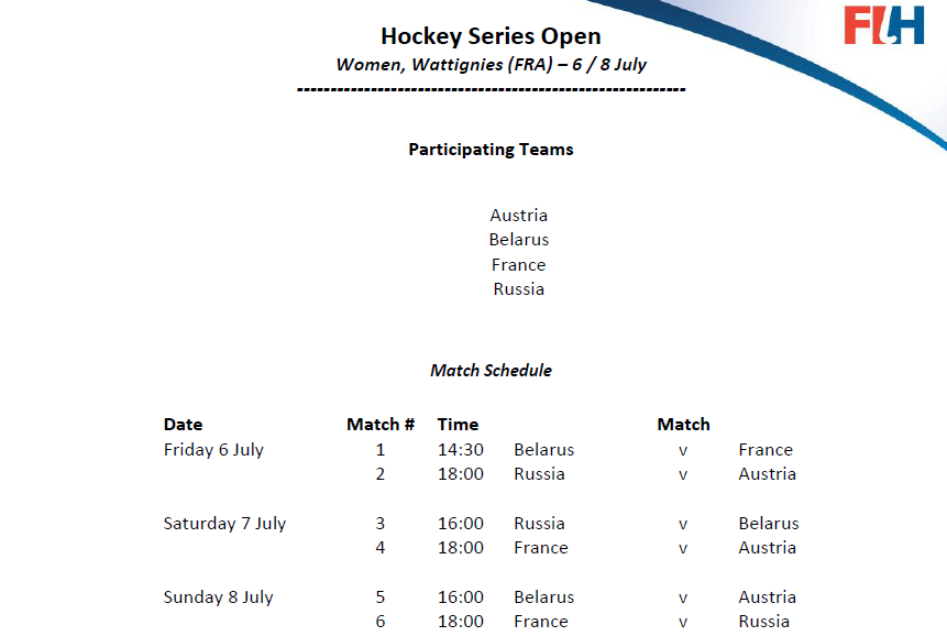 #HSO - Les Tricolores victorieuses face à l'Autriche